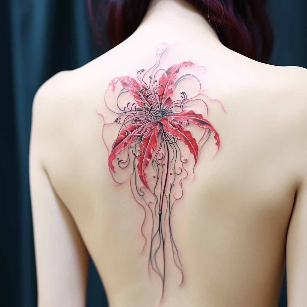 Spider Lily Tattoo Meaning Tattoo Gods
