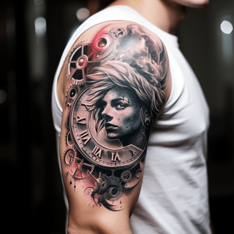 Timeless Clock Tattoos - Meaning and Examples for your next Tattoo