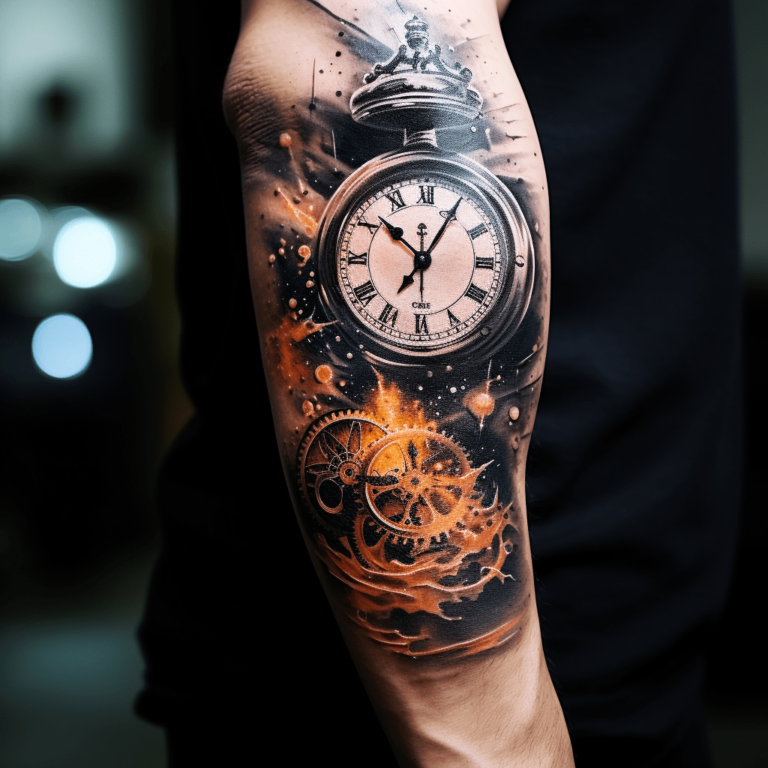 Timeless Clock Tattoos - Meaning and Examples for your next Tattoo