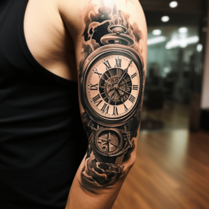 Timeless Clock Tattoos - Meaning and Examples for your next Tattoo