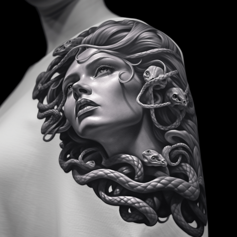 Medusa Tattoo Meaning - Explenation and Examples - Tattoo Gods